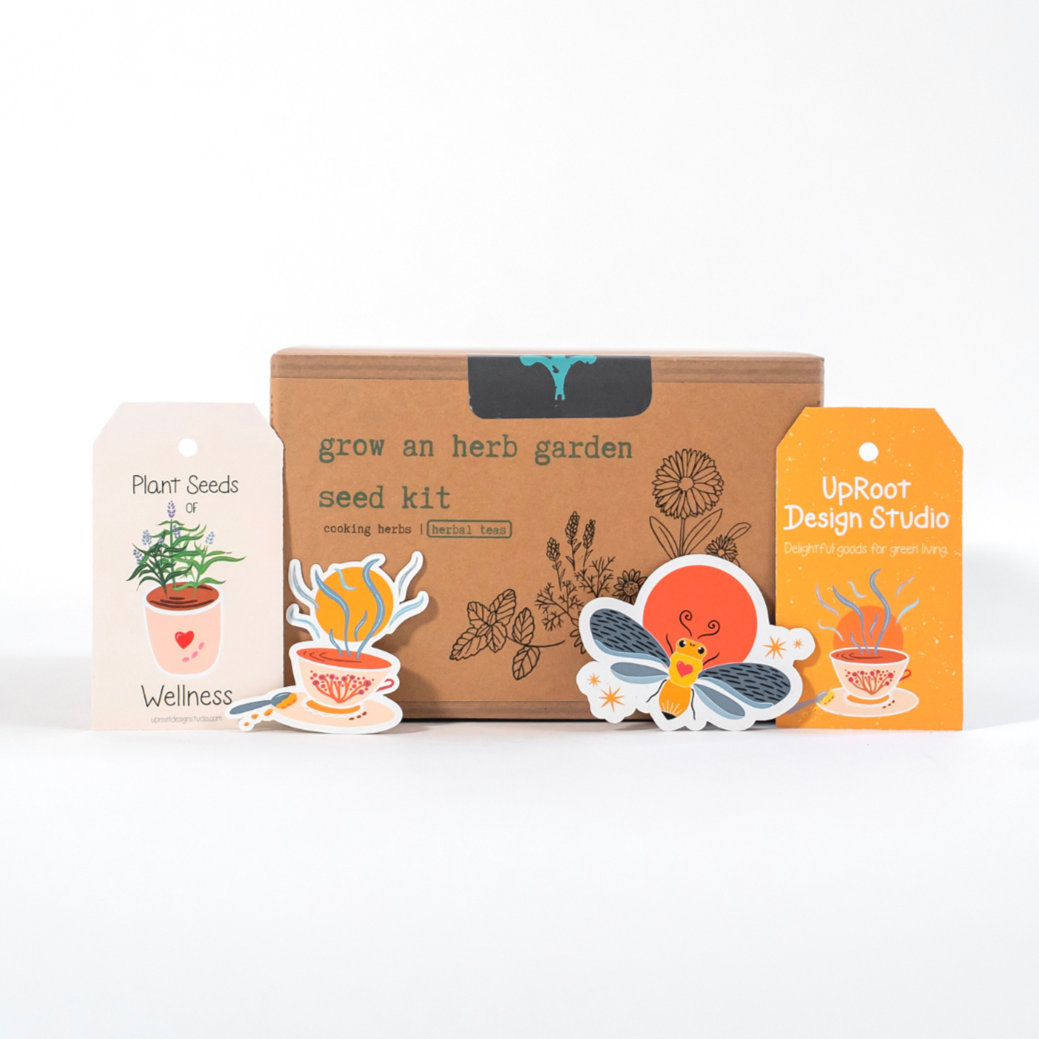 Herbal Tea Garden Growing Kit (Get Growing) – UpRoot Design Studio