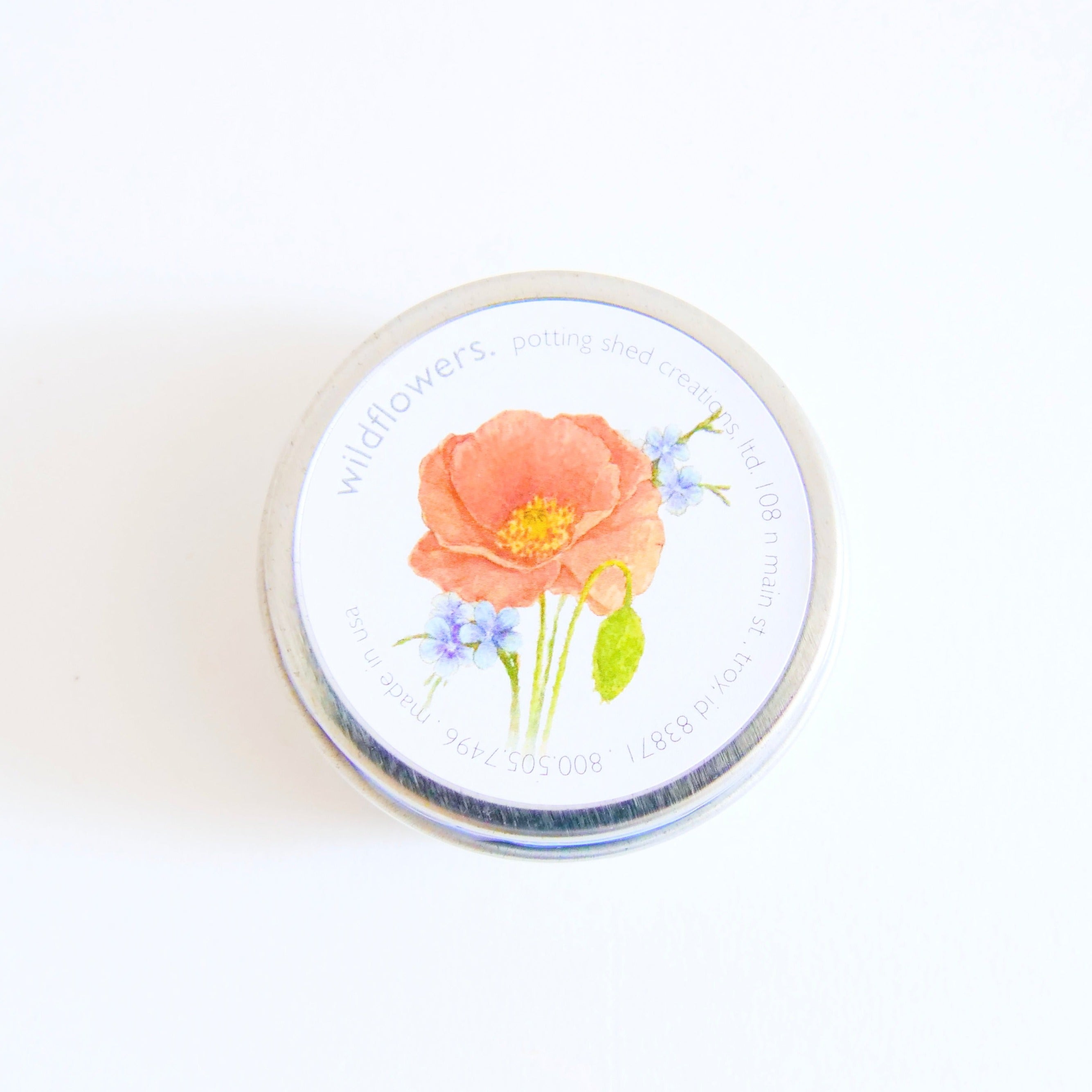 Wildflower Seed Pollinator Garden Tin with 15 Varieties of Flowers (Se ...